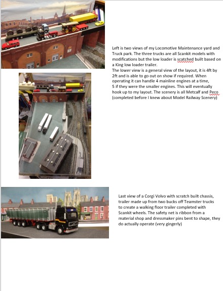 John’s Truck Depot | Railway Modellers Club