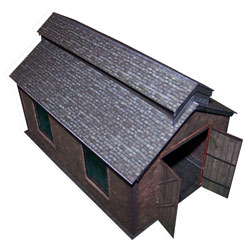 Low Relief Loco Shed Idea | Railway Modellers Club